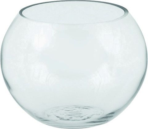 Glass Fish Bowl 15cm x 12cm High - 1.2L | Aquarium hut