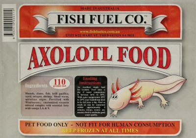Axolotl Food Frozen | Aquarium hut