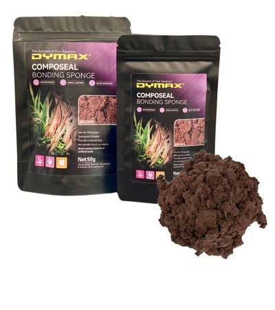 DYMAX COMPOSEAL BROWN 50G | Aquarium hut