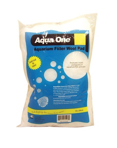 Filter Wool Coarse 70x24cm Bag | Aquarium hut