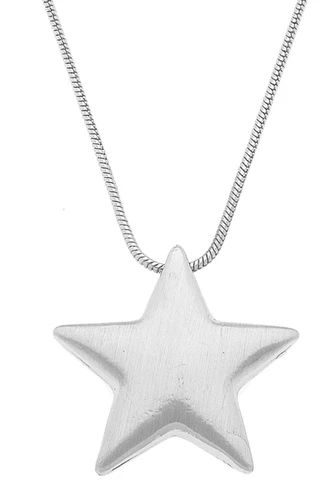 Puffed Star Necklace | And a Little Hope