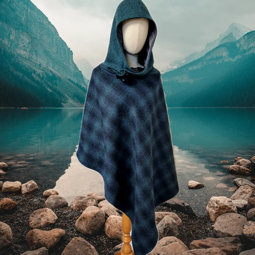 Harris Tweed Hooded Cloak | Western Isles Designs