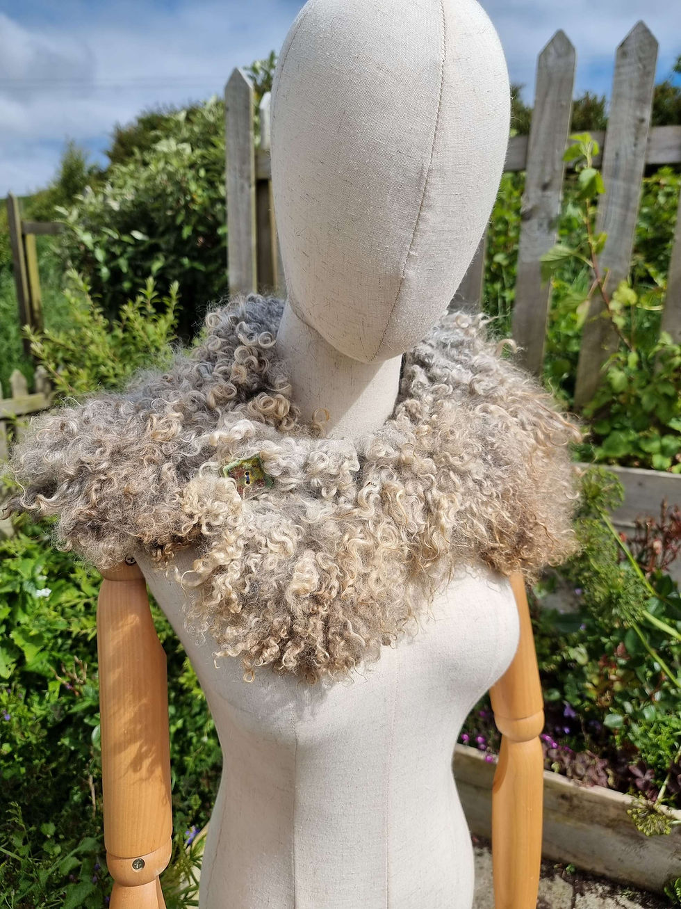 Felted Wool Collars | Western Isles Designs | Isle of Lewis