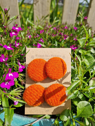 Harris Tweed buttons | Western Isles Designs
