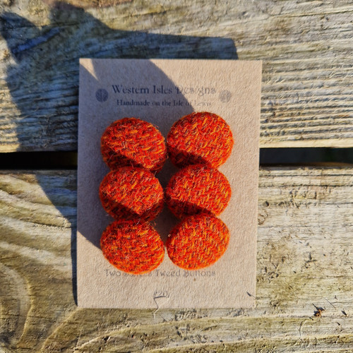 Two Sisters Tweed buttons | Western Isles Designs