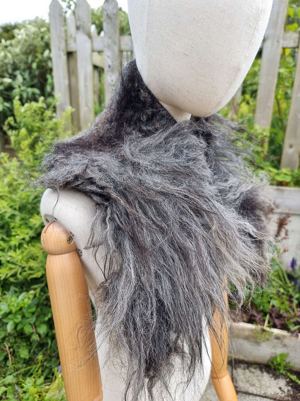 Felted Wool Collars | Western Isles Designs | Isle of Lewis