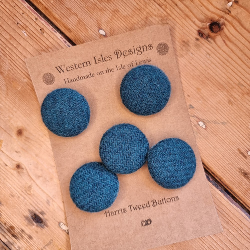 Harris tweed buttons | Western Isles Designs
