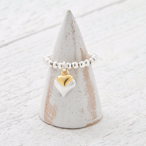 Davina Gold Charm Ring | Lucy Bradshaw JewellerySterling Silver ...