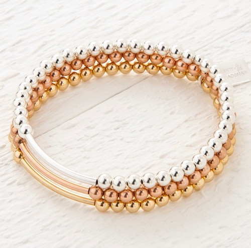 Luna Mix Set of 3 Bracelets | Lucy Bradshaw Jewellery