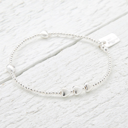 Isabella Heart Bracelet | Lucy Bradshaw Jewellery