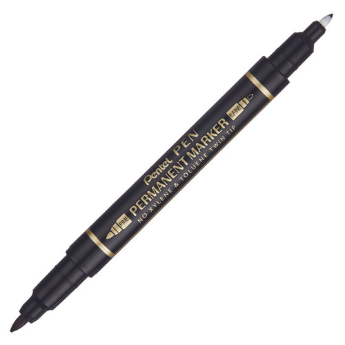 Pentel PEN Permanent Marker Twin Tip (N75W) | Pentel Australia