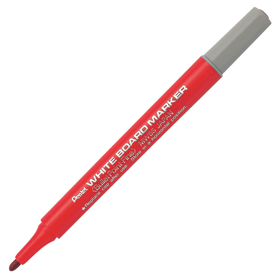 Whiteboard Marker Fine Bullet Point (MW5S) | Pentel Australia