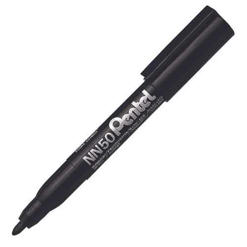 Green Label Permanent Marker Bullet Point (NN50) | Pentel Australia
