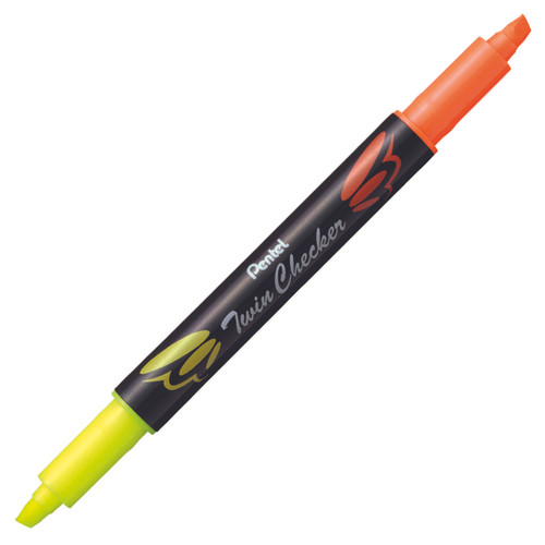 Twin Checker Dual Colour Highlighter (SLW8) | Pentel Australia