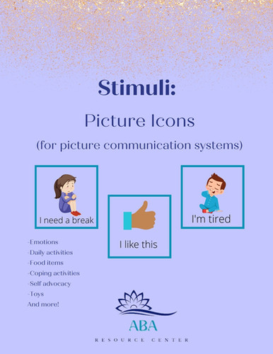Picture Communication Icons | ABA Resource Center