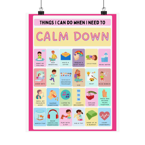 Calming Strategy Poster | ABA Resource Center