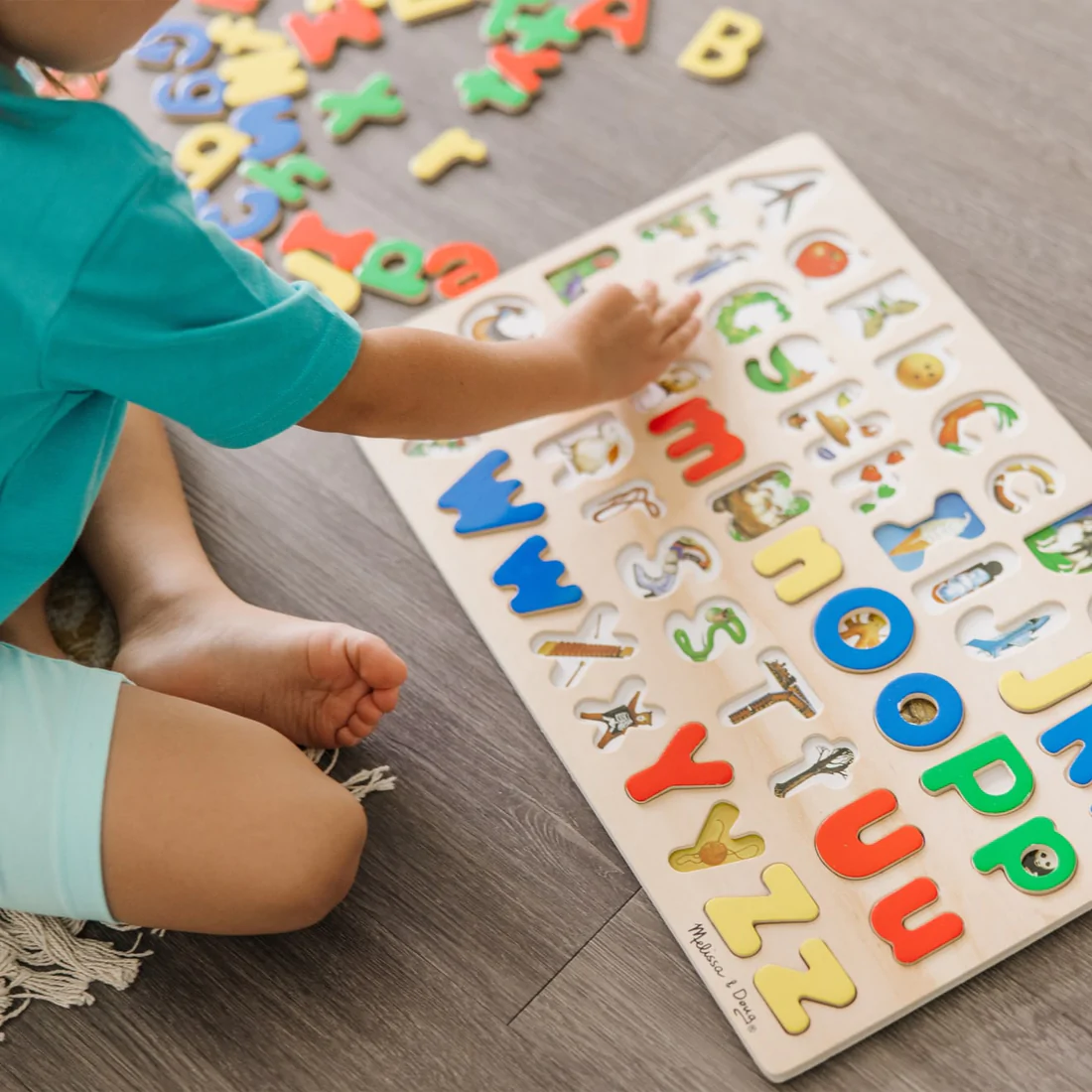 Upper and Lower Case Alphabet Puzzle | Kids Corner