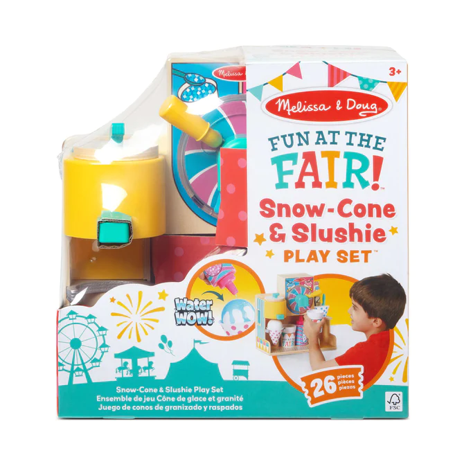Fun at the Fair Snow Cone and Slushi Play Set | Kids Corner