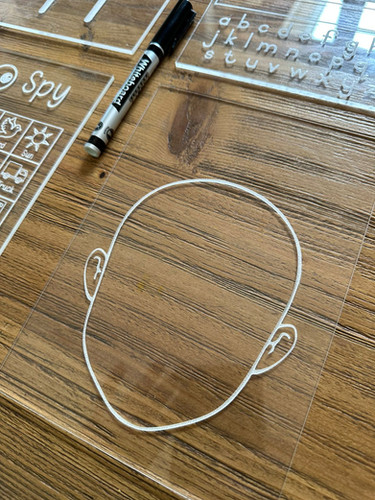 Perspex Face Board | Kids Corner