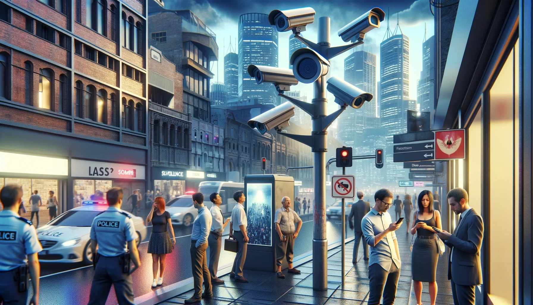 Does Increased Surveillance in Urban Areas Deter Crime Effectively?