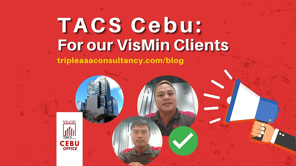 TACS Cebu: For our VisMin Clients