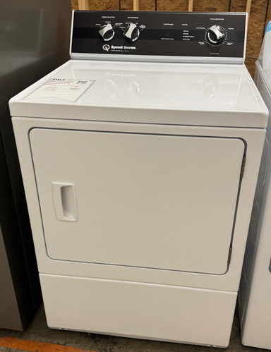 Speed Queen 7 CF Electric Dryer White (52183 73) | Sherman's Clearance