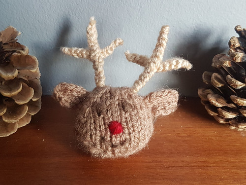 Knitted Reindeer - PDF Little Reindeer Knitting Pattern | Fitting In ...