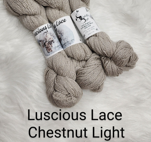 Luscious Lace - Chestnut Light | Sinfully Soft Angora