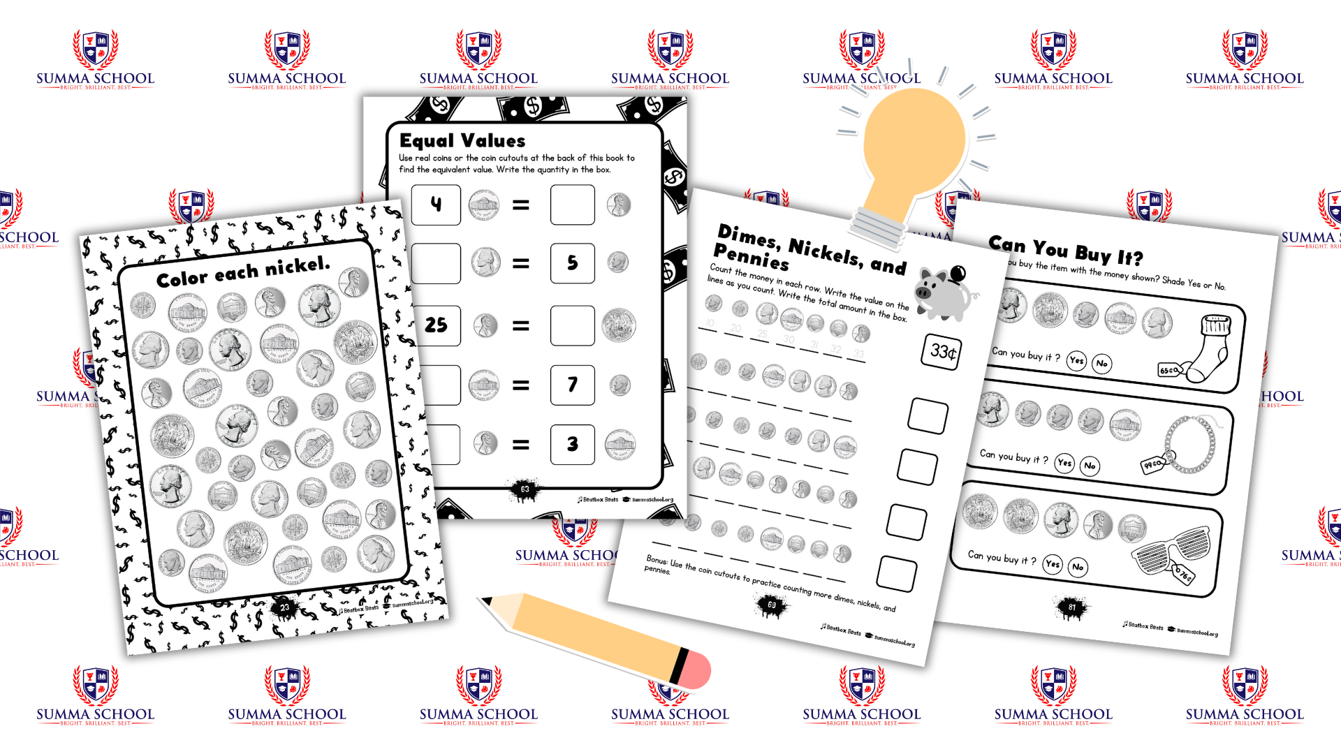 Exploring Money Beat Book | Summa School