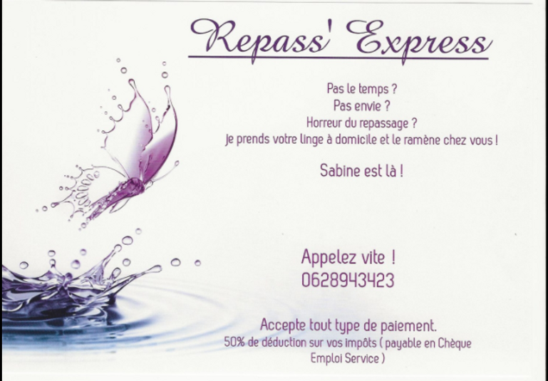 Accueil | Repass' Express