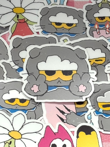 ZO＆FRIENDS 2, 24 pcs, ZOA, G-DRAGON, K-pop, stickers | aboo's sticker shop