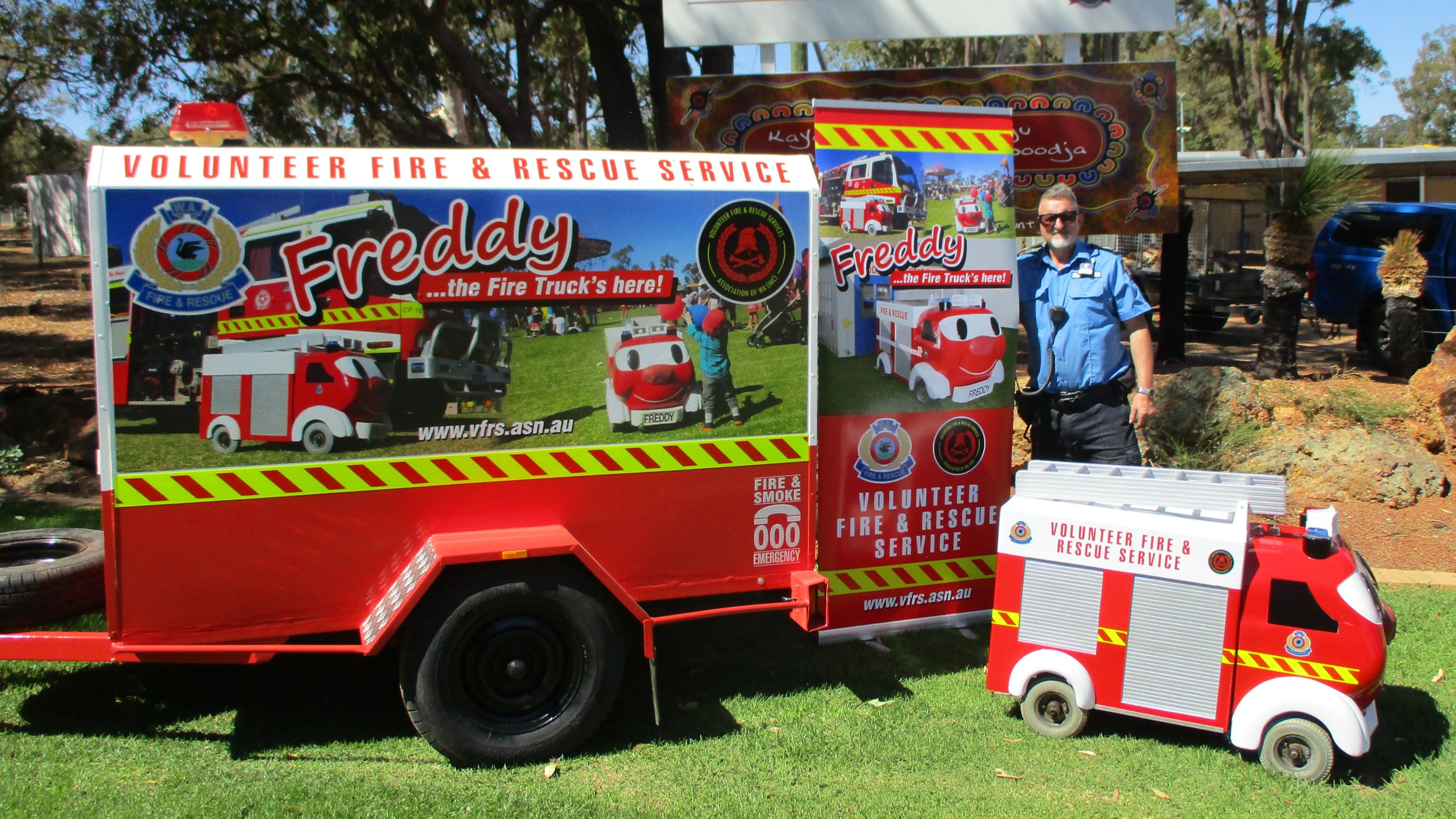 Freddy the Fire Truck | VFRS Assoc. of WA