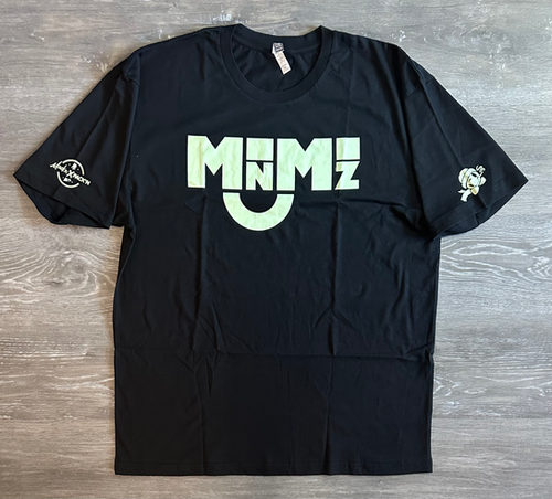 Men / Unisex MnMz Black Tee w/ Mint Green Logo | Mack'n & Mobb'n