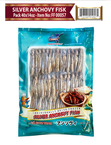 SILVER ANCHOVY FISH (FF 00057) | Gulf Coast Sea Trade