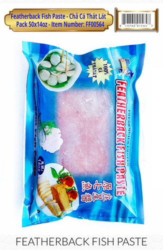 FF 00564 FEATHERBACK FISH PASTE ( CHẢ CÁ THÁC LÁT) | Gulf Coast Sea Trade