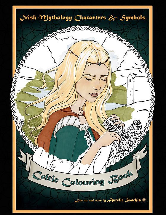 celtic coloring pages mythology