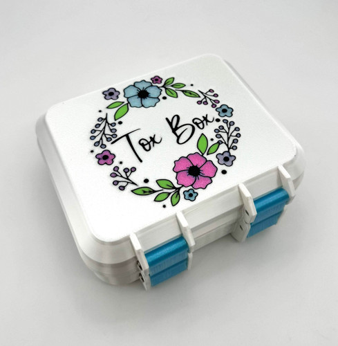 XLarge Tox Box Vial Storage Box (5ml) | Kcbycarrico