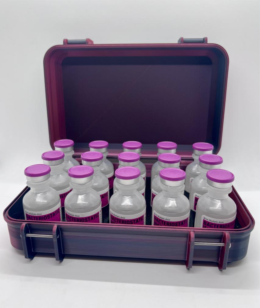 15ct XLarge Vial Storage Box (30ml) | Kcbycarrico
