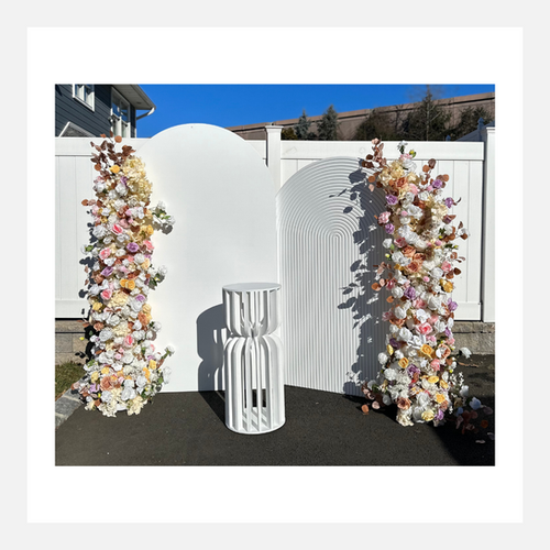 Chiara Walls, Florals & Pedestal Packages | Enchanted Rentals NJ