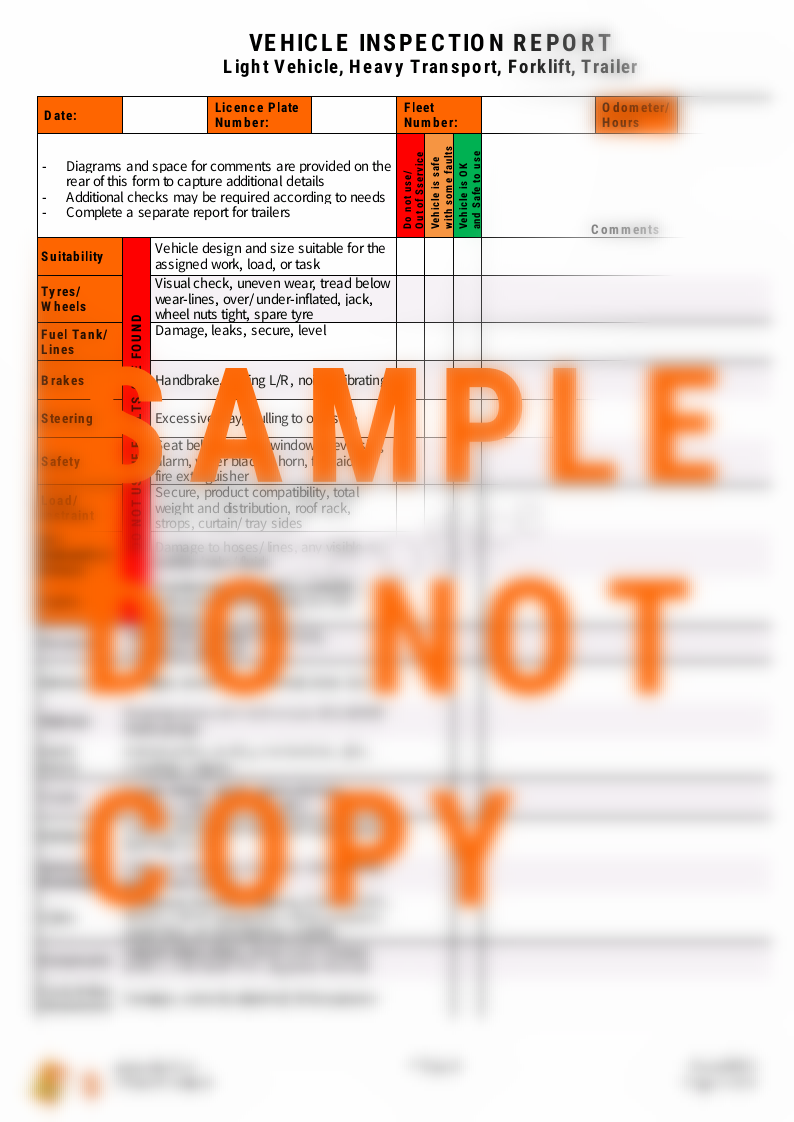 Health & Safety Record Pads From $12.98 | OHS Consultants