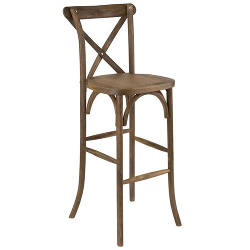 Bar Height Cross Back Chair | Reliable Rental FC
