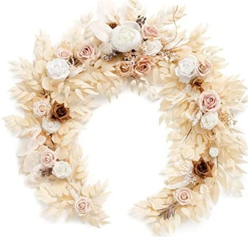 6' Beige Eucalyptus Garland | Reliable Rental FC