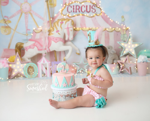 Circus Love (with props printed on Backdrop) | Picture Perfect