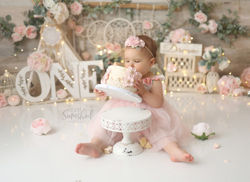 Boho Dream Rose ( props printed on Backdrop) fabric | Picture Perfect