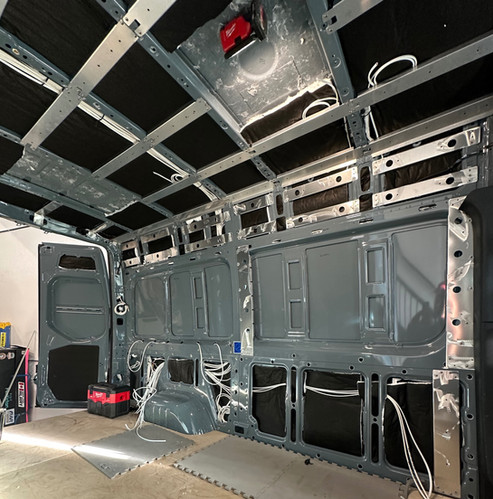 Sprinter Ceiling Aluminium Structural Assembly (Centre units) | Wonder Vans