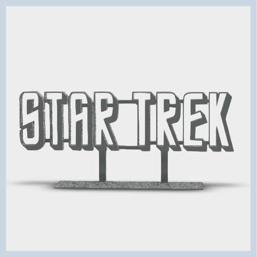 FanArt - Star Trek Sign | shop3d