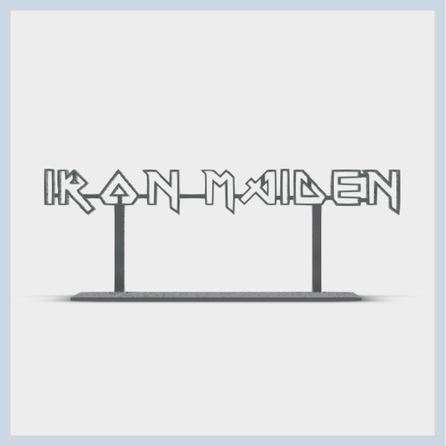 FanArt - Iron Maiden Sign | shop3d