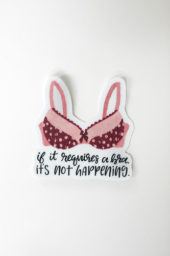 Bra Sticker | PMU Crew