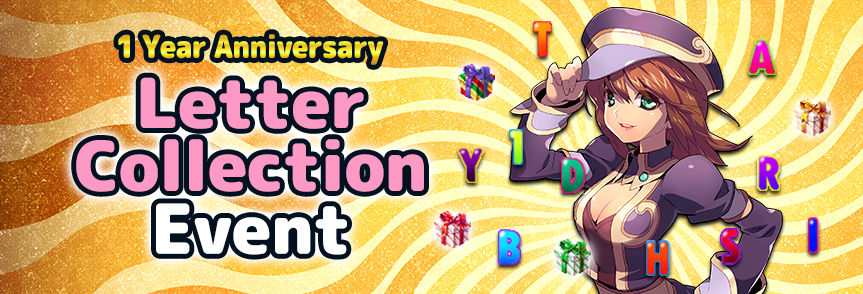 1 Year Anniversary Letter Collection Event | Flyff US