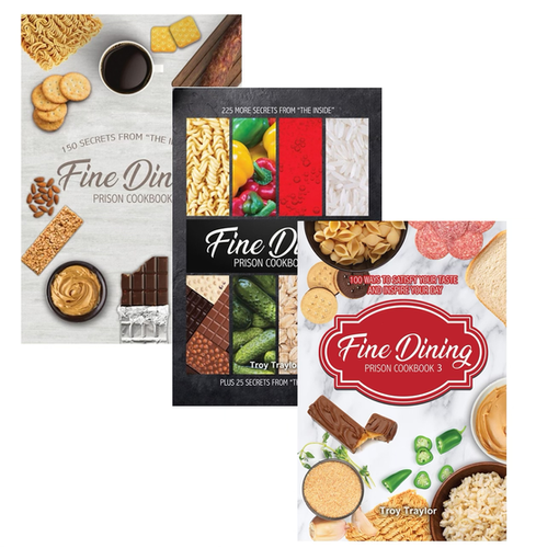 Fine Dining Prison Cookbook 1-2-3 Bundle/Combo | FreebirdPublishers